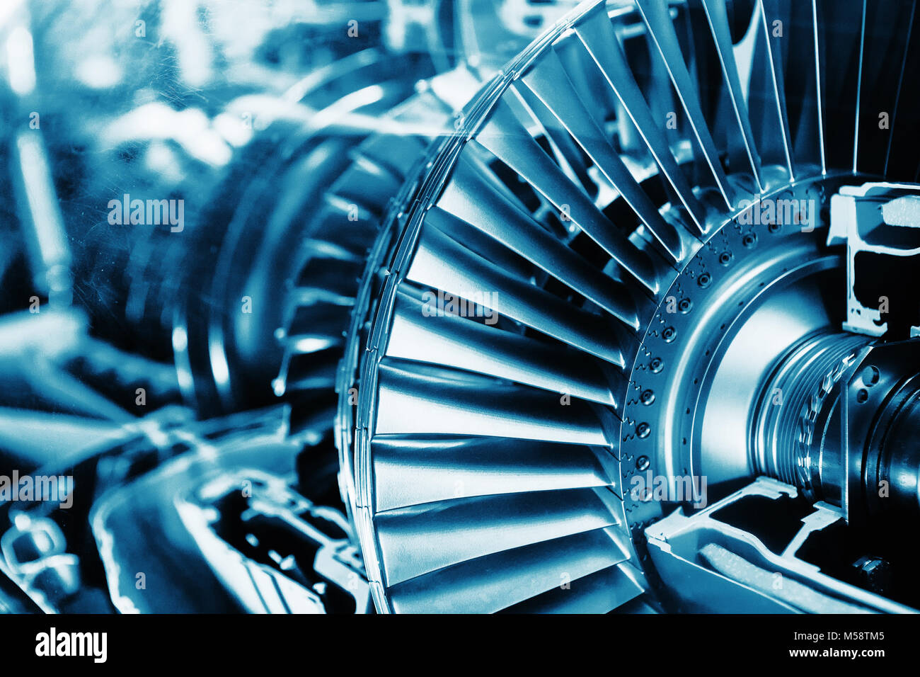 Turbine Engine Profile. Aviation Technologies. Aircraft jet engine ...