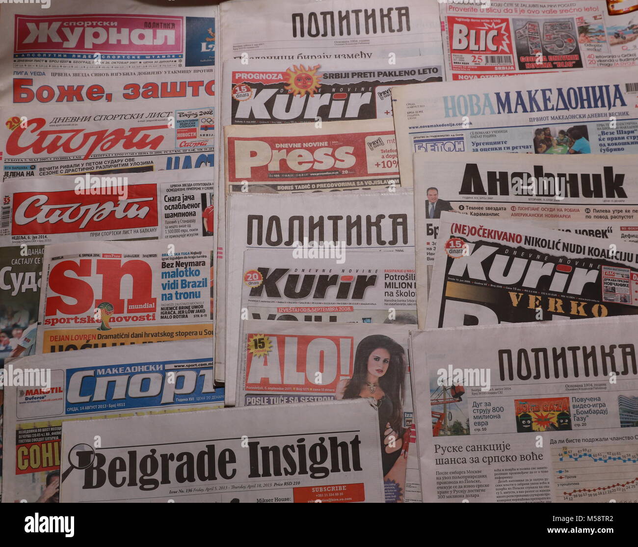 Newspaper Collage High Resolution Stock Photography and Images - Alamy