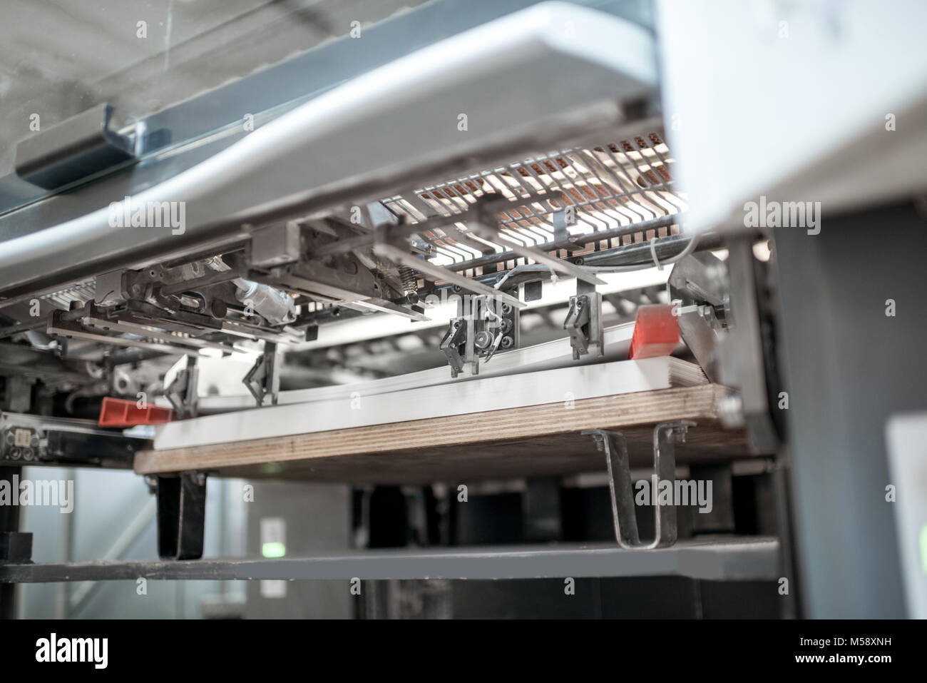 Offset printing machine Stock Photo - Alamy
