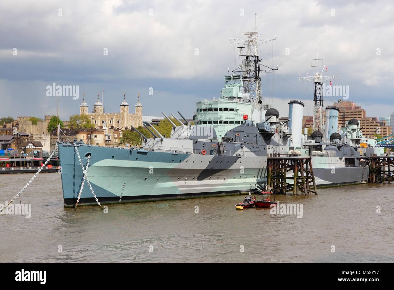Hms westminster london hi-res stock photography and images - Alamy