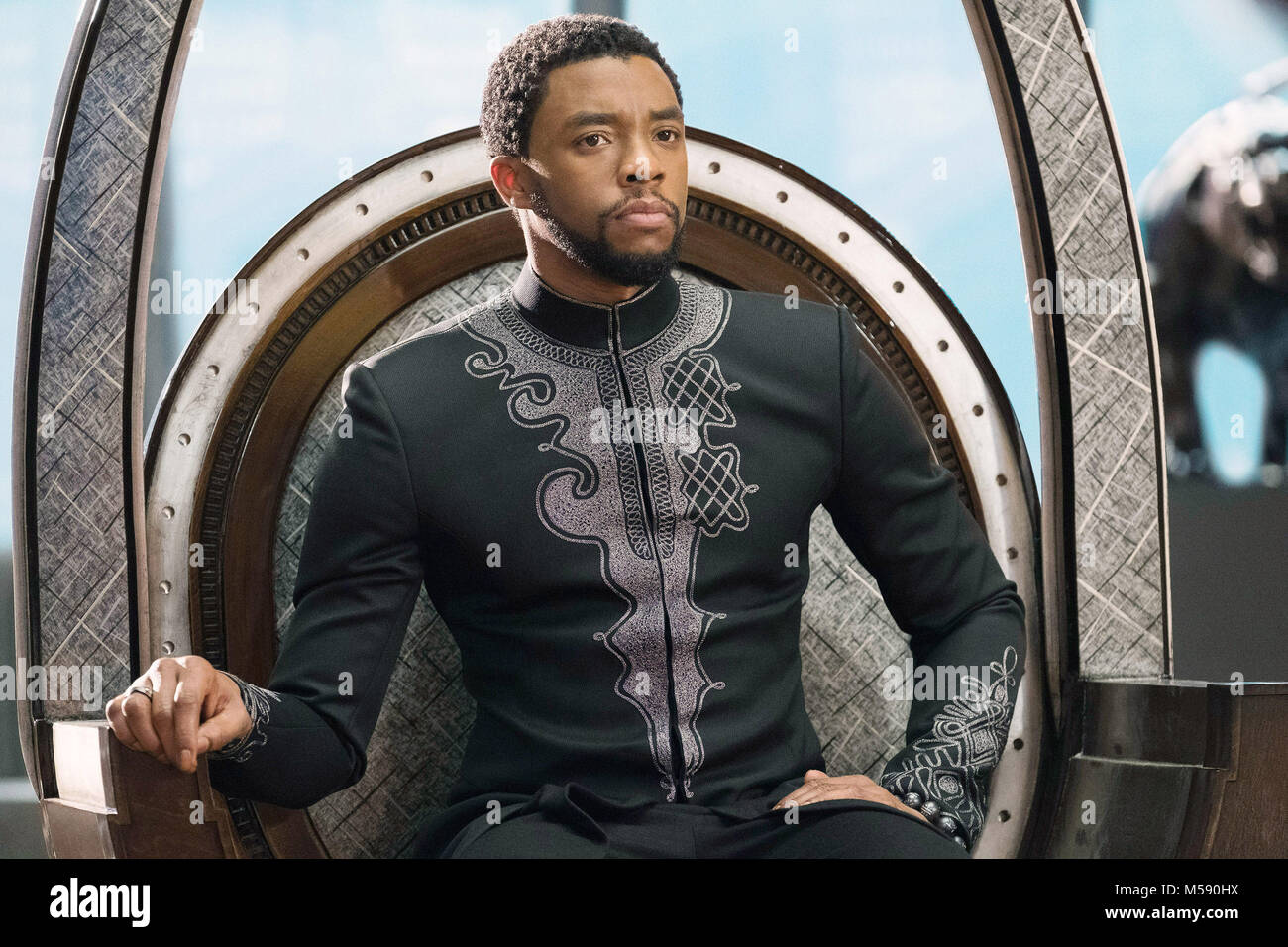 BLACK PANTHER, Chadwick Boseman, 2018. ph: Matt Kennedy /© Marvel ...