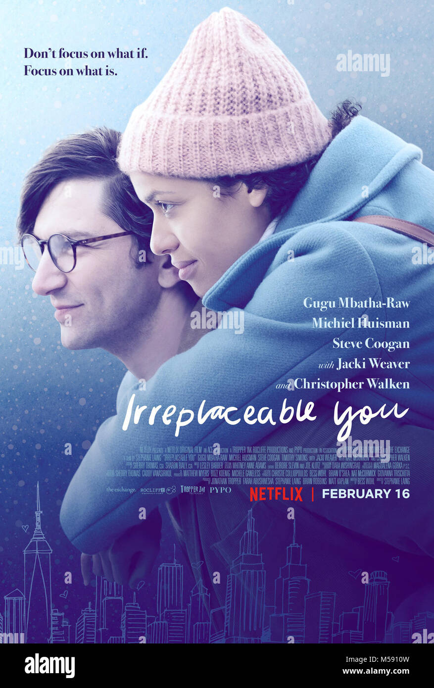 IRREPLACEABLE YOU, US poster, from left, Michiel Huisman, Gugu Mbatha ...