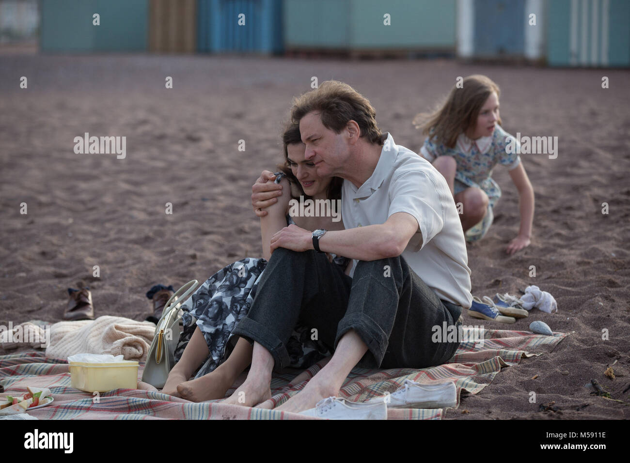 THE MERCY, from left: Rachel Weisz, Colin Firth, Eleanor Stagg, 2017 ...