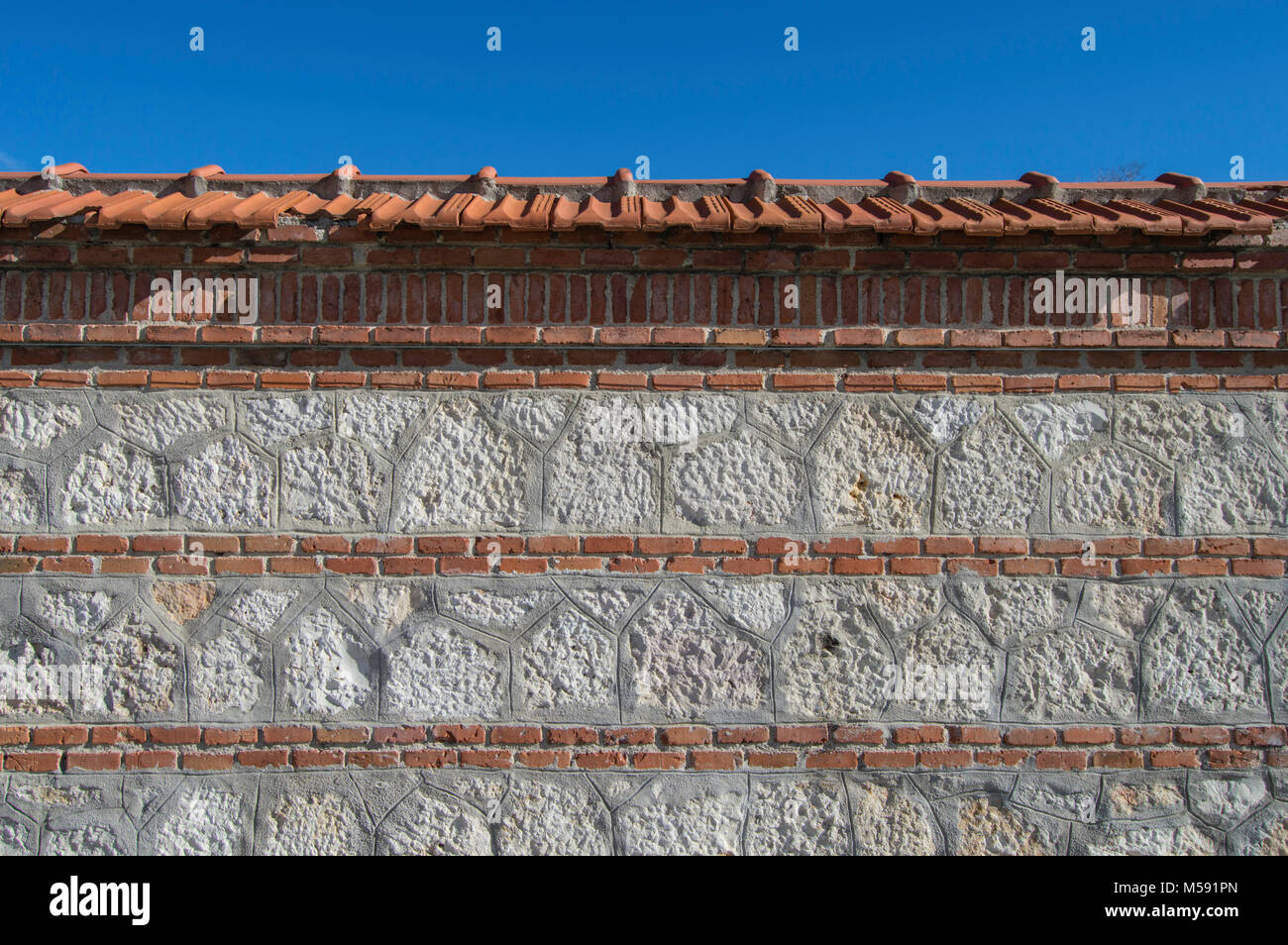 Layers of roof tiles hi-res stock photography and images - Alamy