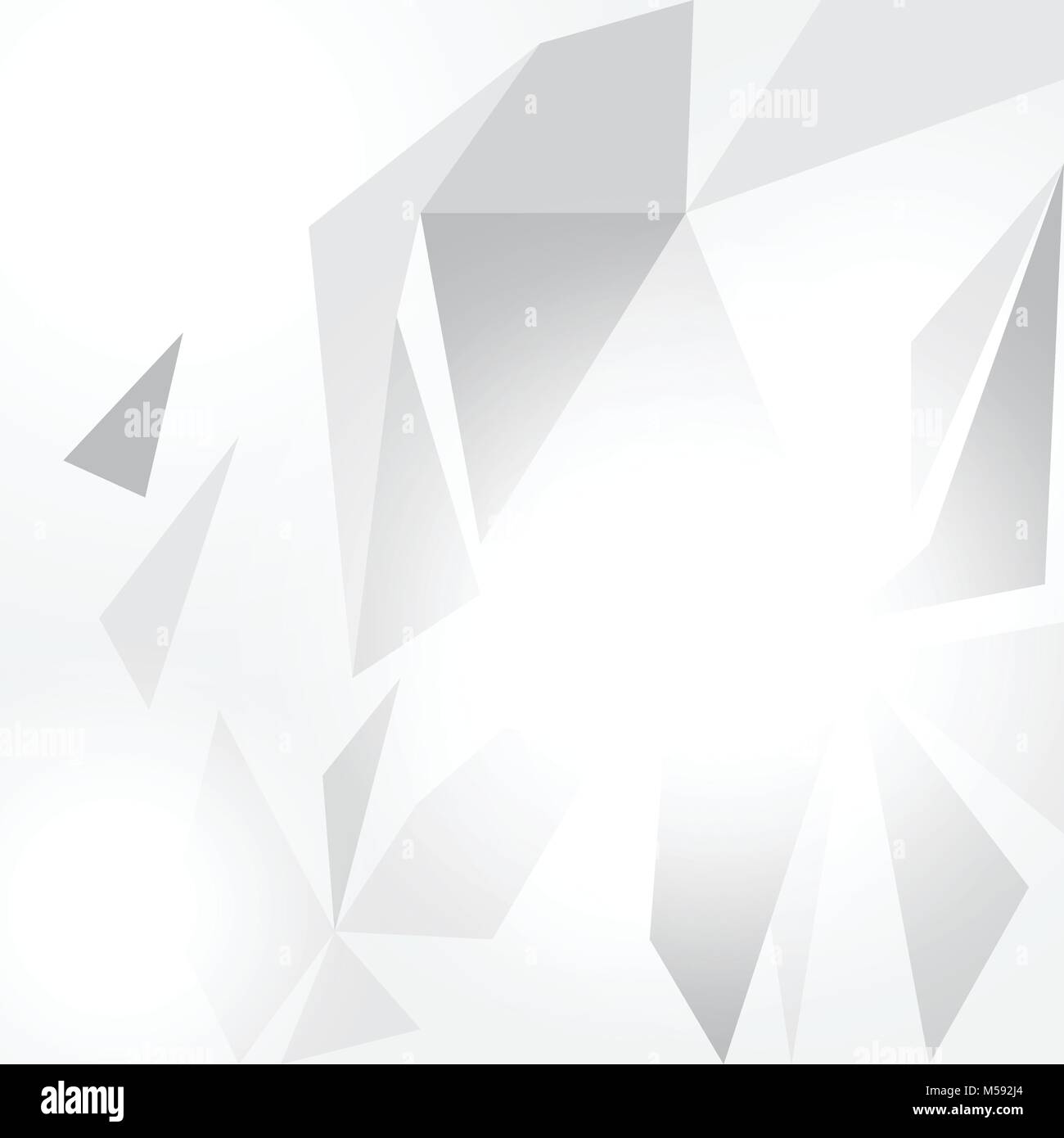 Abstract of triangles black and white background. Vector illustration ...