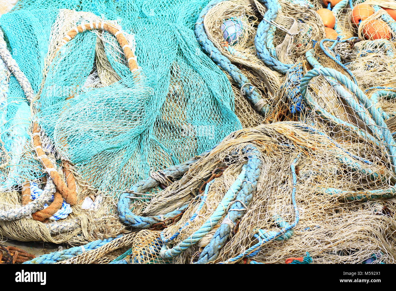 Net used to catch fish Stock Photo - Alamy