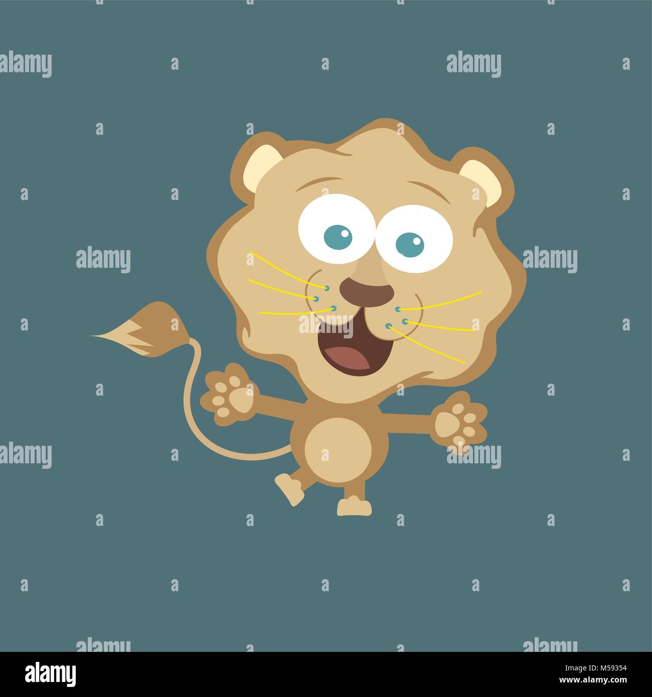 Funny lion hi-res stock photography and images - Alamy