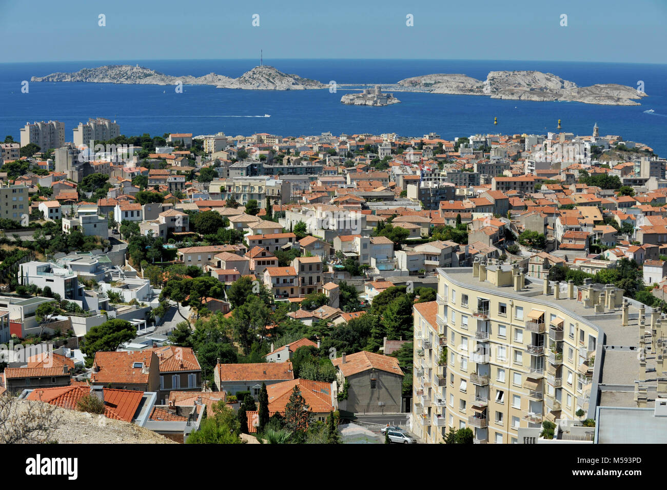 Marseille view hi-res stock photography and images - Alamy
