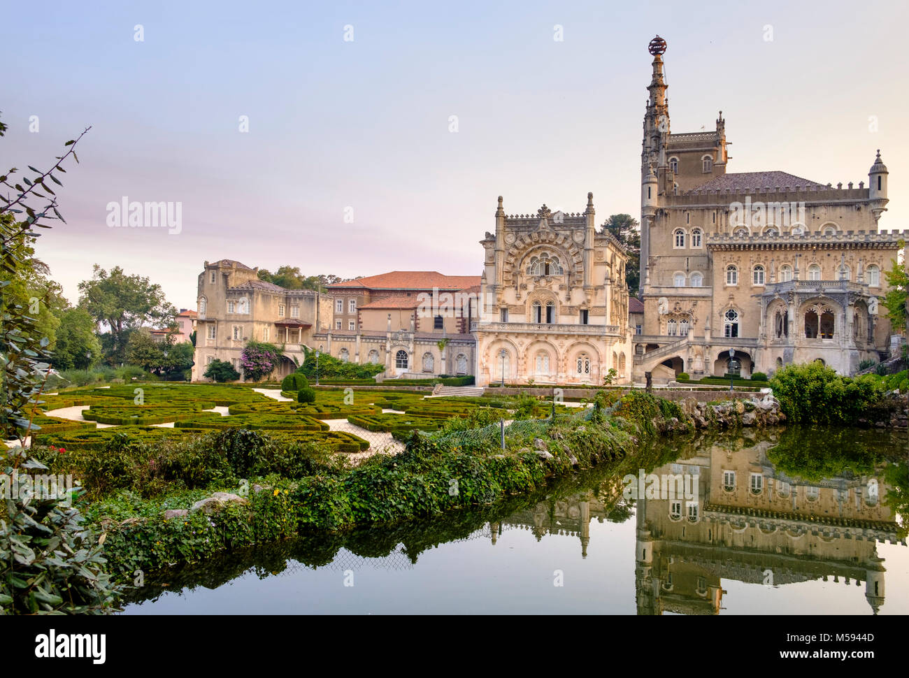 Bussaco Palace and Gardens (now Bussaco Palace Hotel) , Commissioned in ...