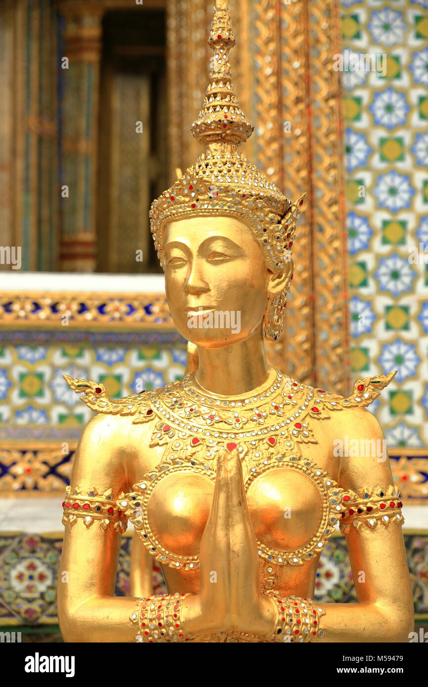 Golden apsara hi-res stock photography and images - Alamy