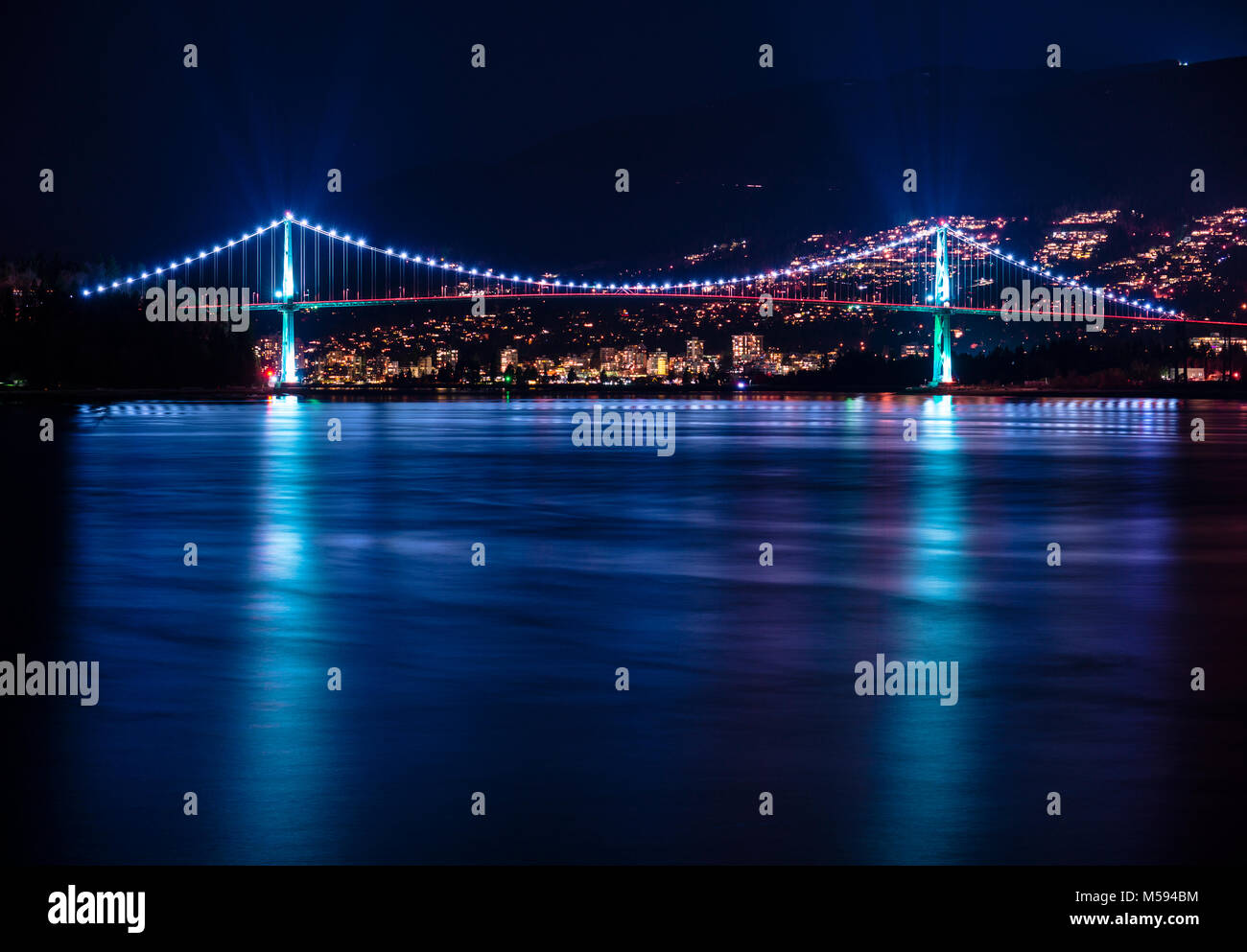 Lions gate bridge suspension hi-res stock photography and images - Alamy