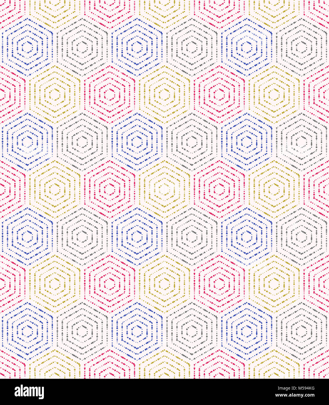 Modern Seamless Dotted Pattern Stock Photo - Alamy