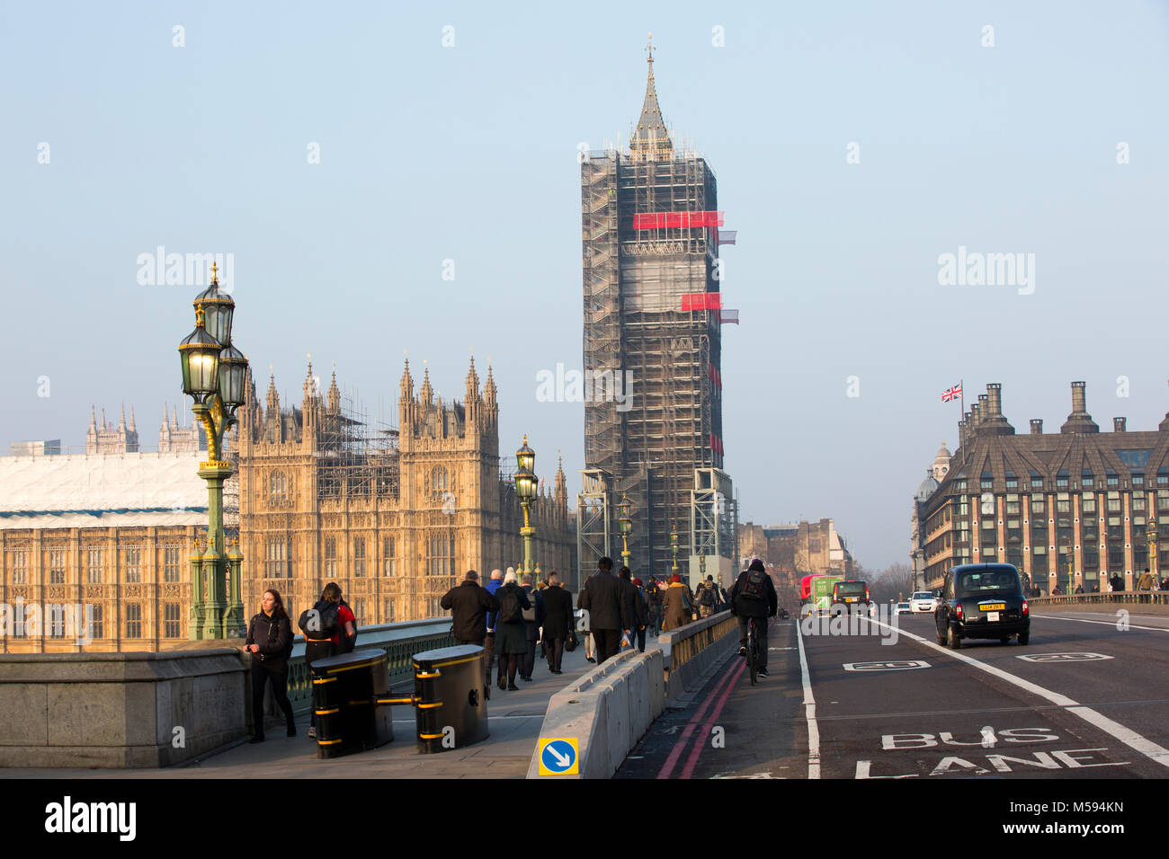 Elizabeth tower construction hi-res stock photography and images - Alamy