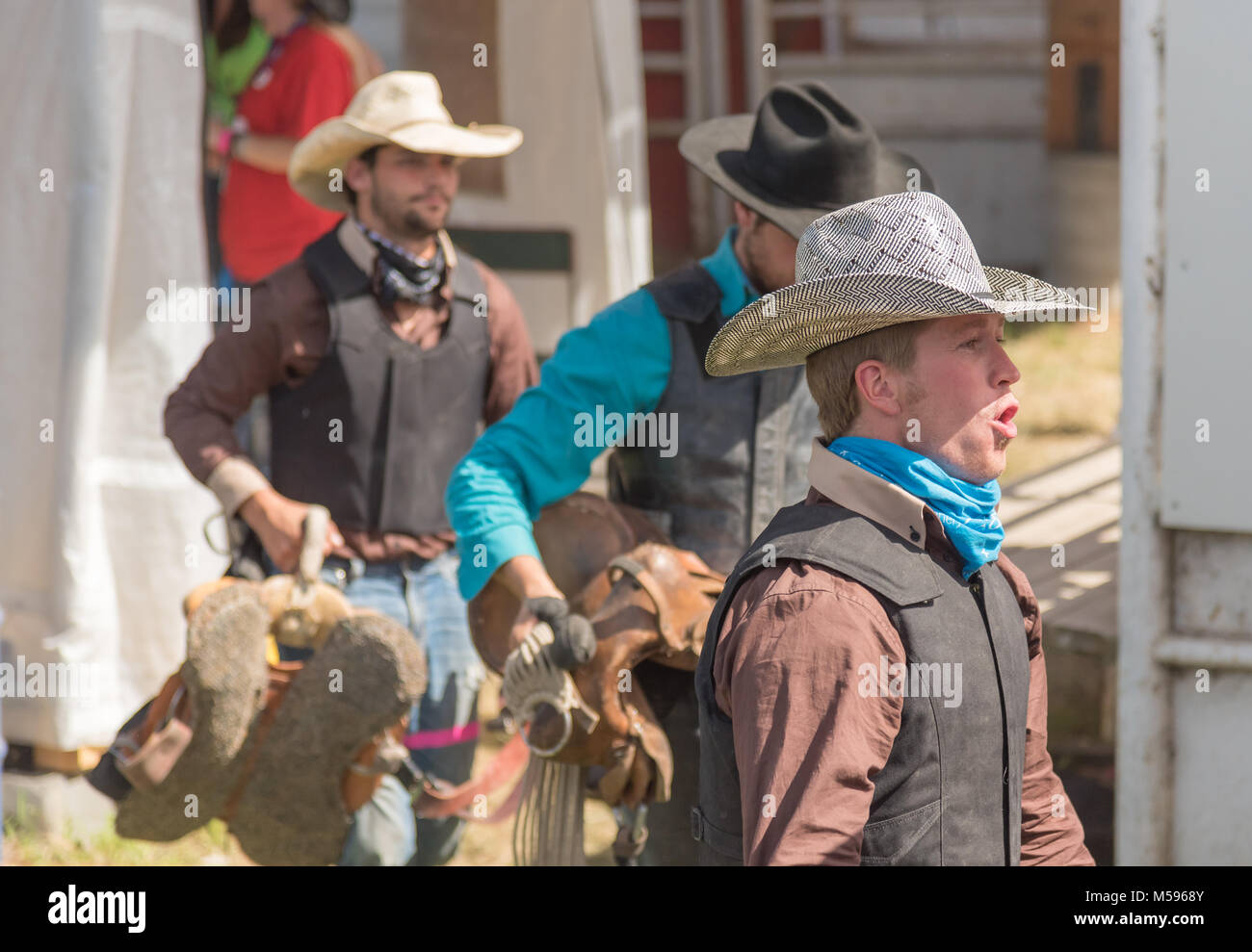 Professional rodeo cowboys association hi-res stock photography and ...