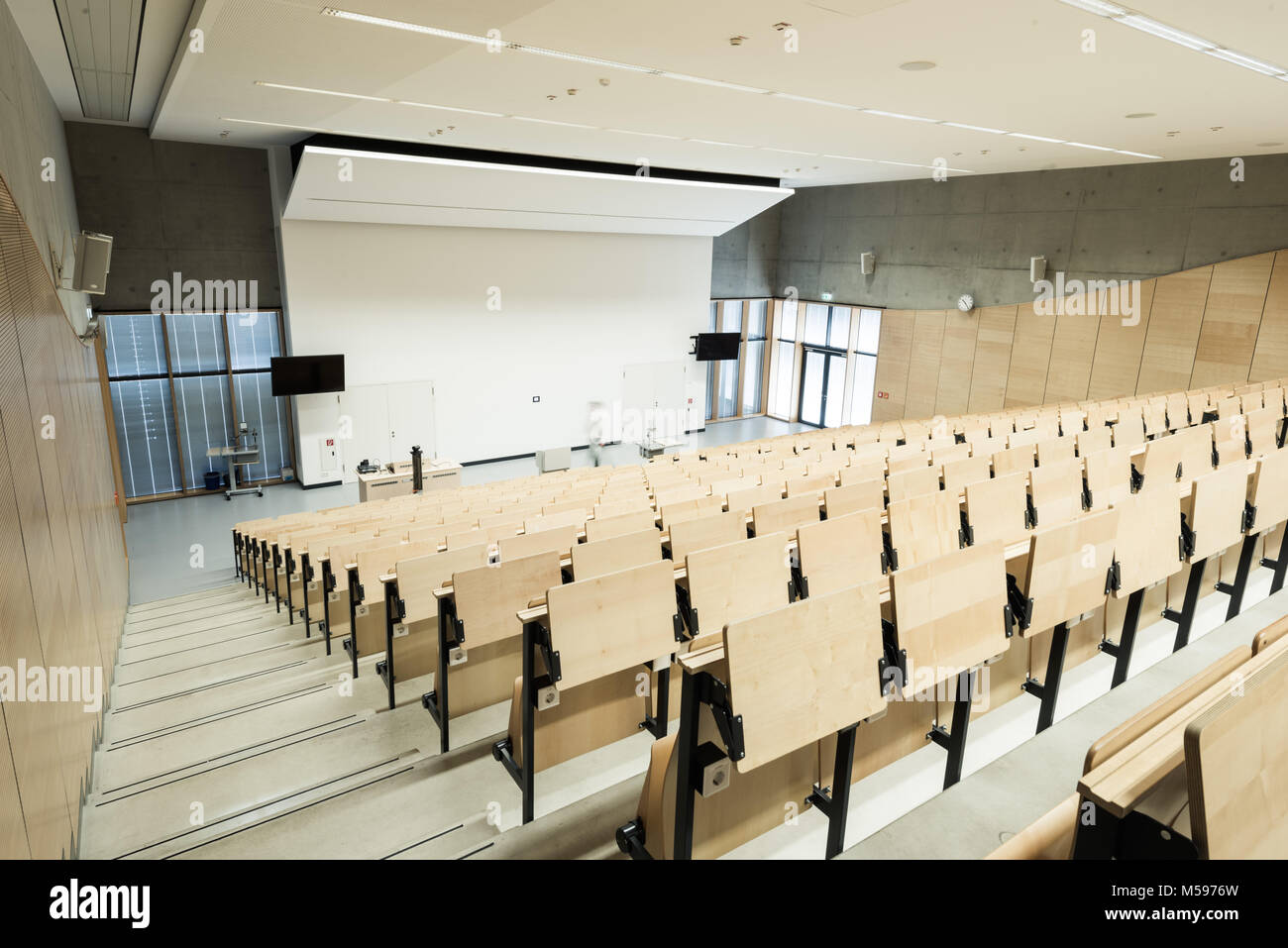 Modern auditorium at a university Stock Photo - Alamy