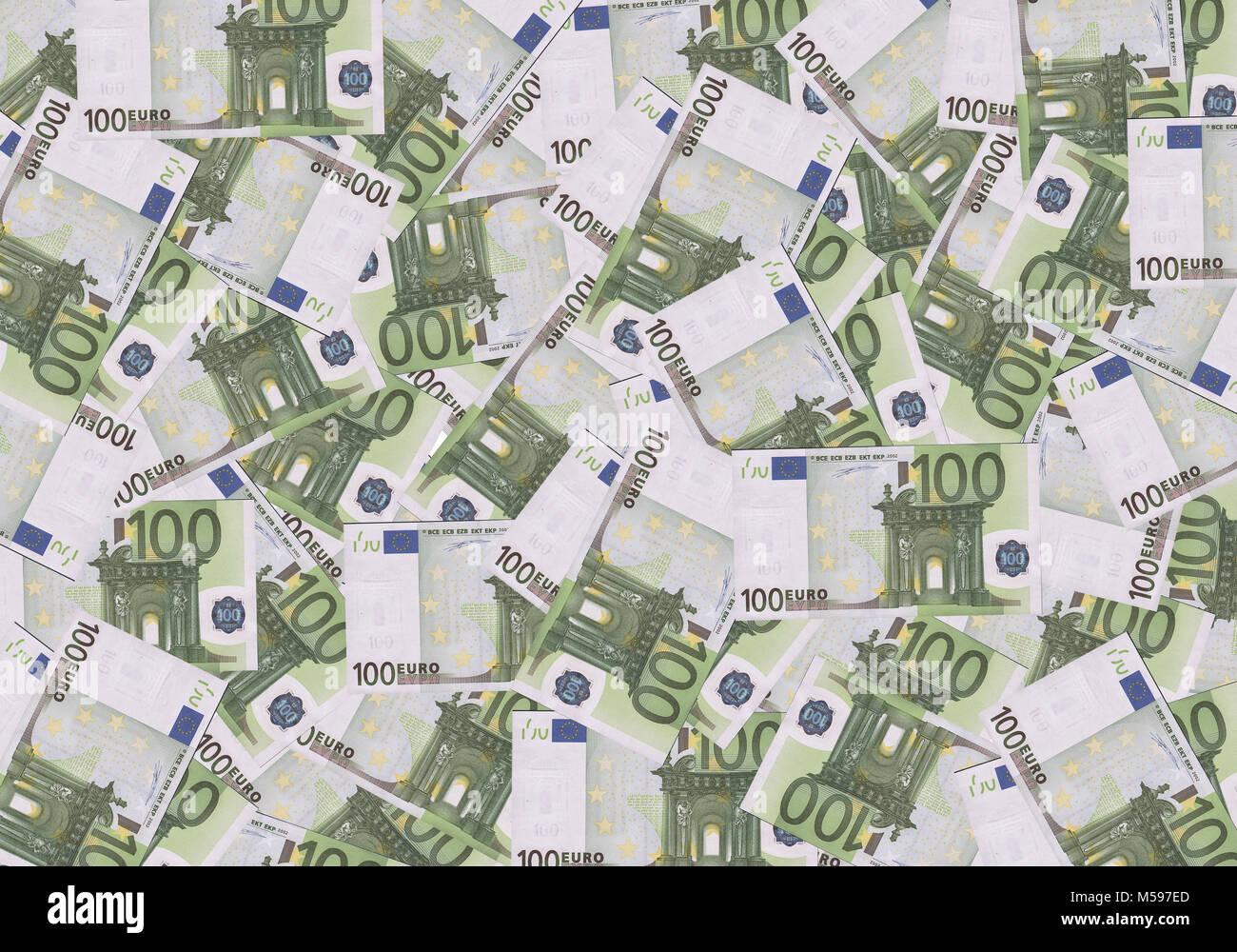 100 euro cash background money financial concept Stock Photo - Alamy