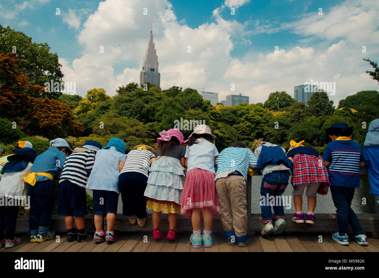 Cute japanese children hi-res stock photography and images - Alamy