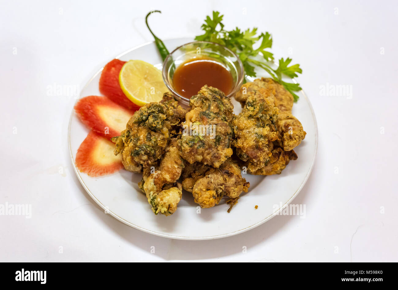 Chicken pakora hi-res stock photography and images - Alamy