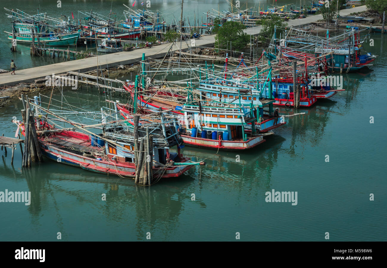 Thailand commercial fishing boat hi-res stock photography and images - Alamy