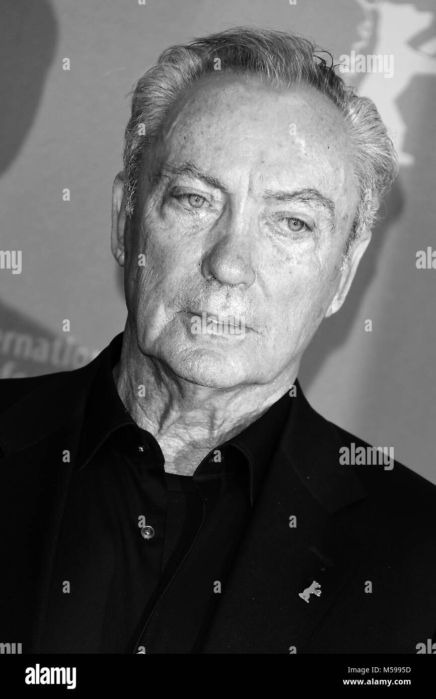 Udo Kier attends the 68th Berlinale International Film Festival Berlin ...