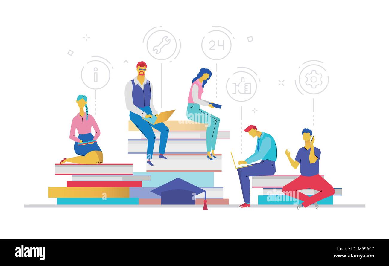 Quality process Stock Vector Images - Alamy