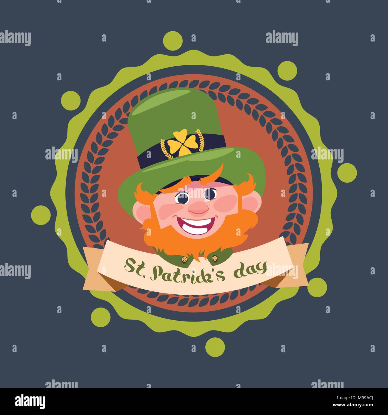 Cute leprechaun hi-res stock photography and images - Alamy