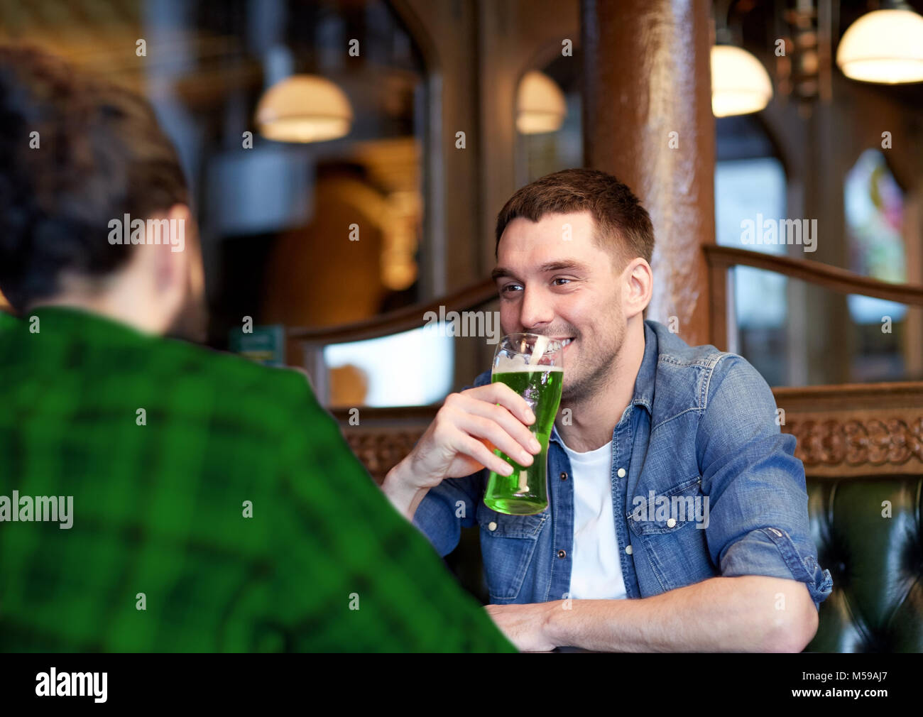 Man drinking pint hi-res stock photography and images - Alamy