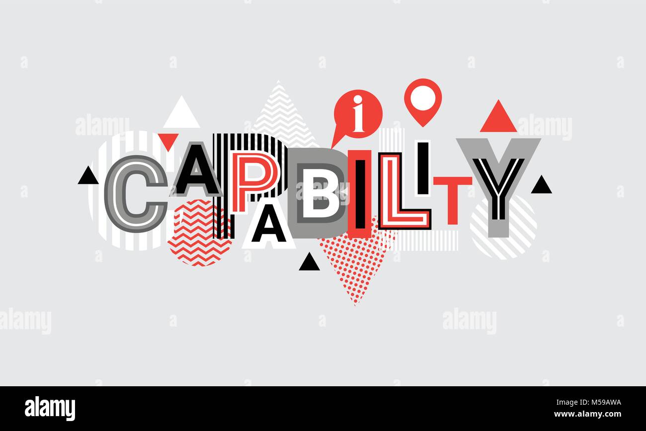 Capability Business Learning Web Banner Abstract Template Background ...