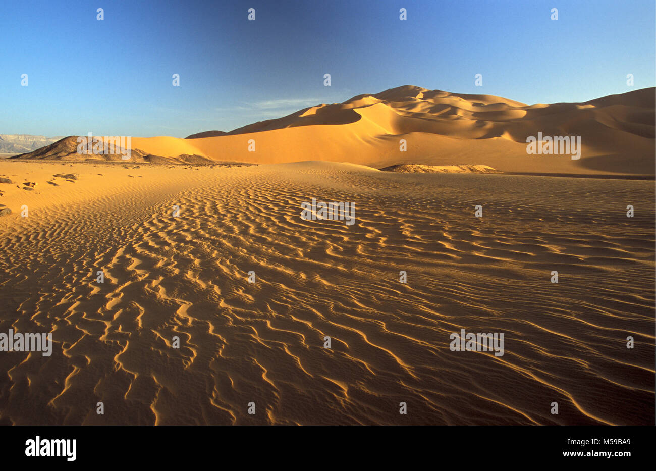 Libya. Near Ghat. Sahara desert. Akakus (Acacus) National Park ...