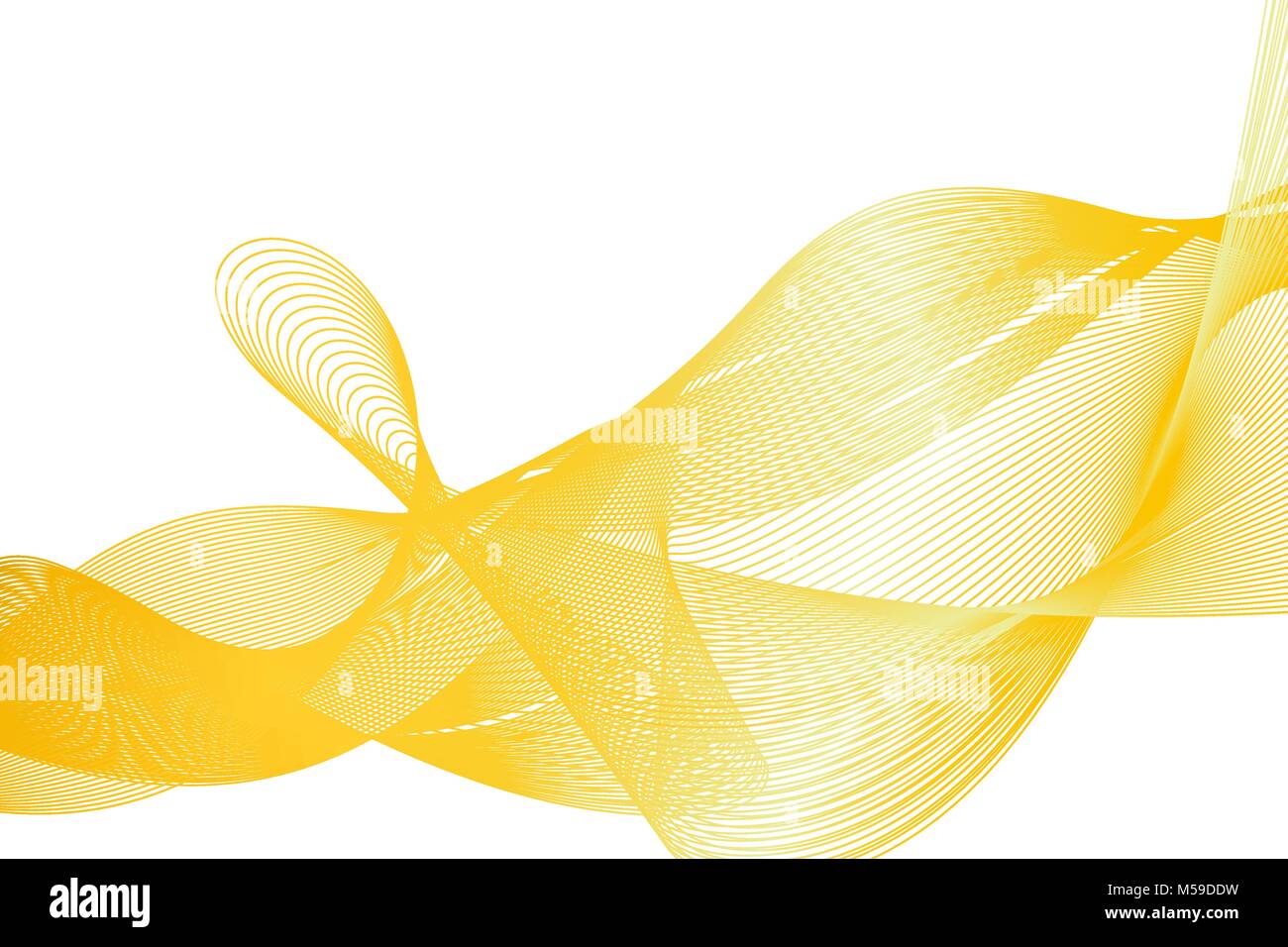 Abstract wave lines - golden - vector pattern Stock Vector Image & Art ...