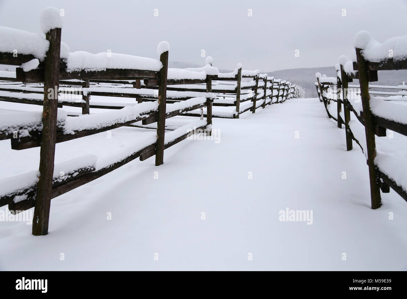 Old conventional corral hi-res stock photography and images - Alamy