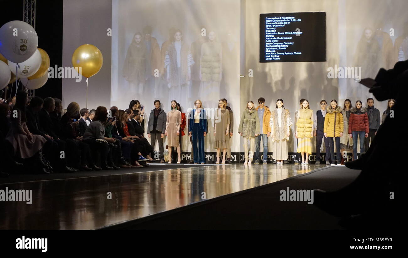 International Fashion Trade Show Moscow Stock Photo - Alamy