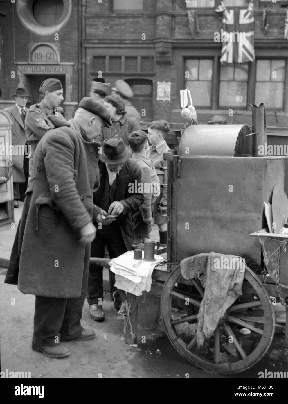Food truck on white Black and White Stock Photos & Images - Alamy