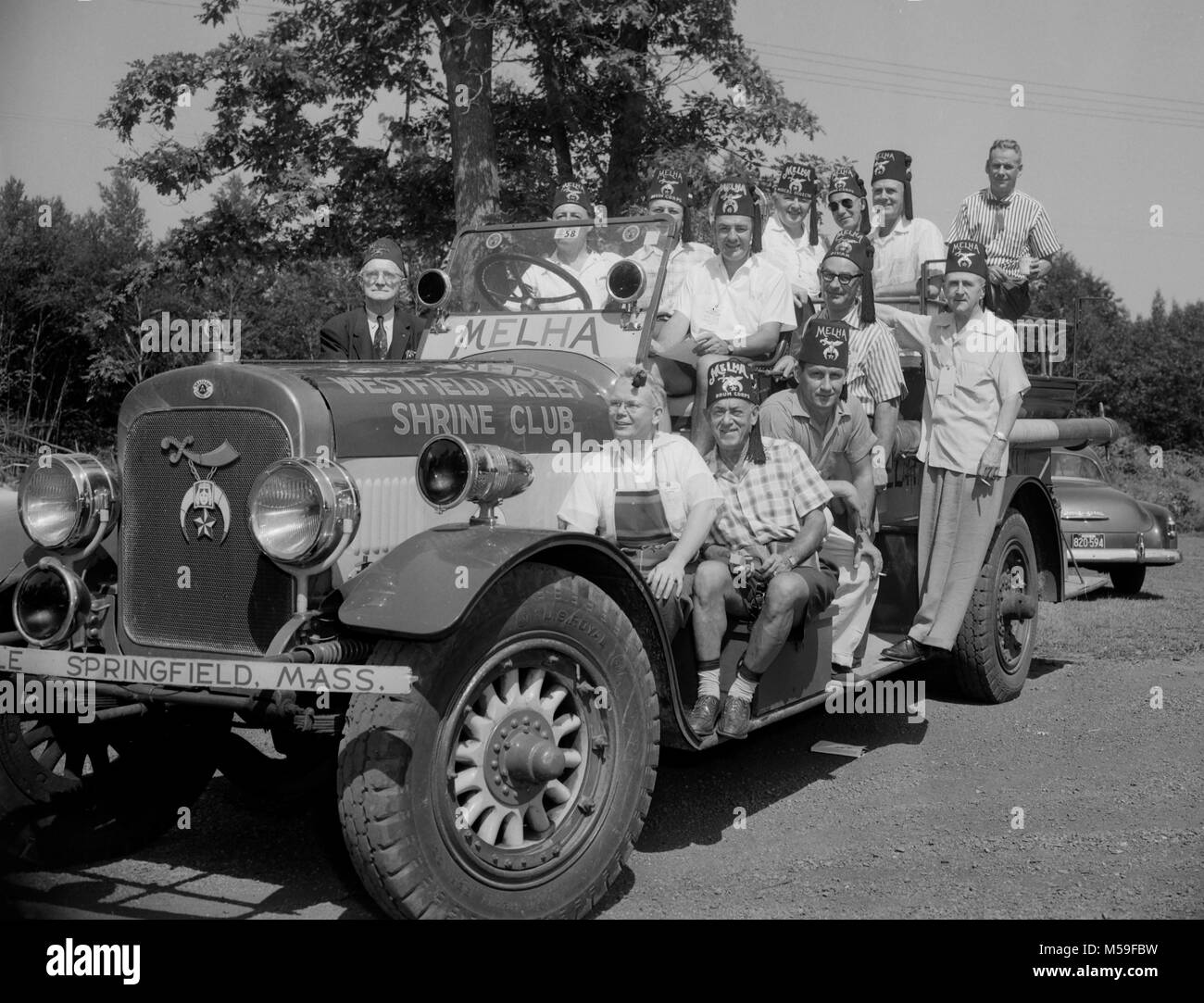 The fez wearing Shriners are ready to go for their annual parade in ...
