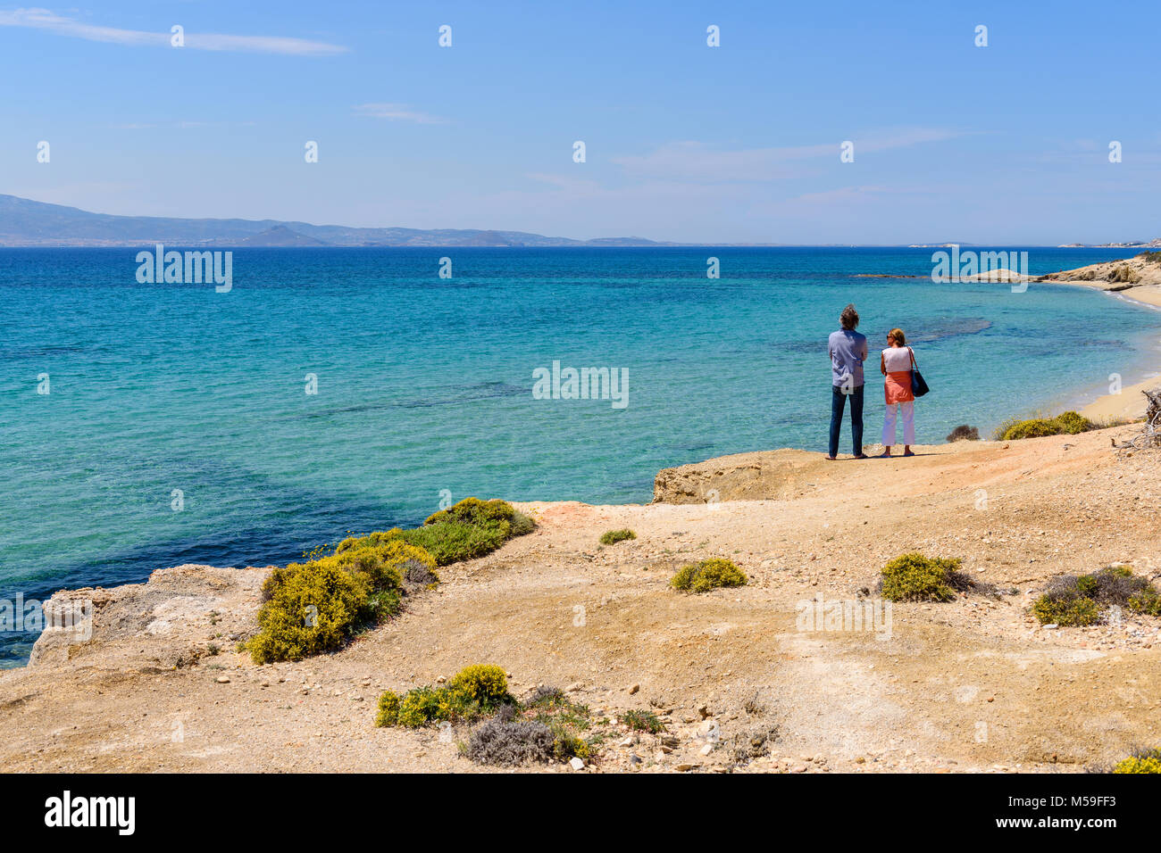 Aliko beach naxos hi-res stock photography and images - Alamy