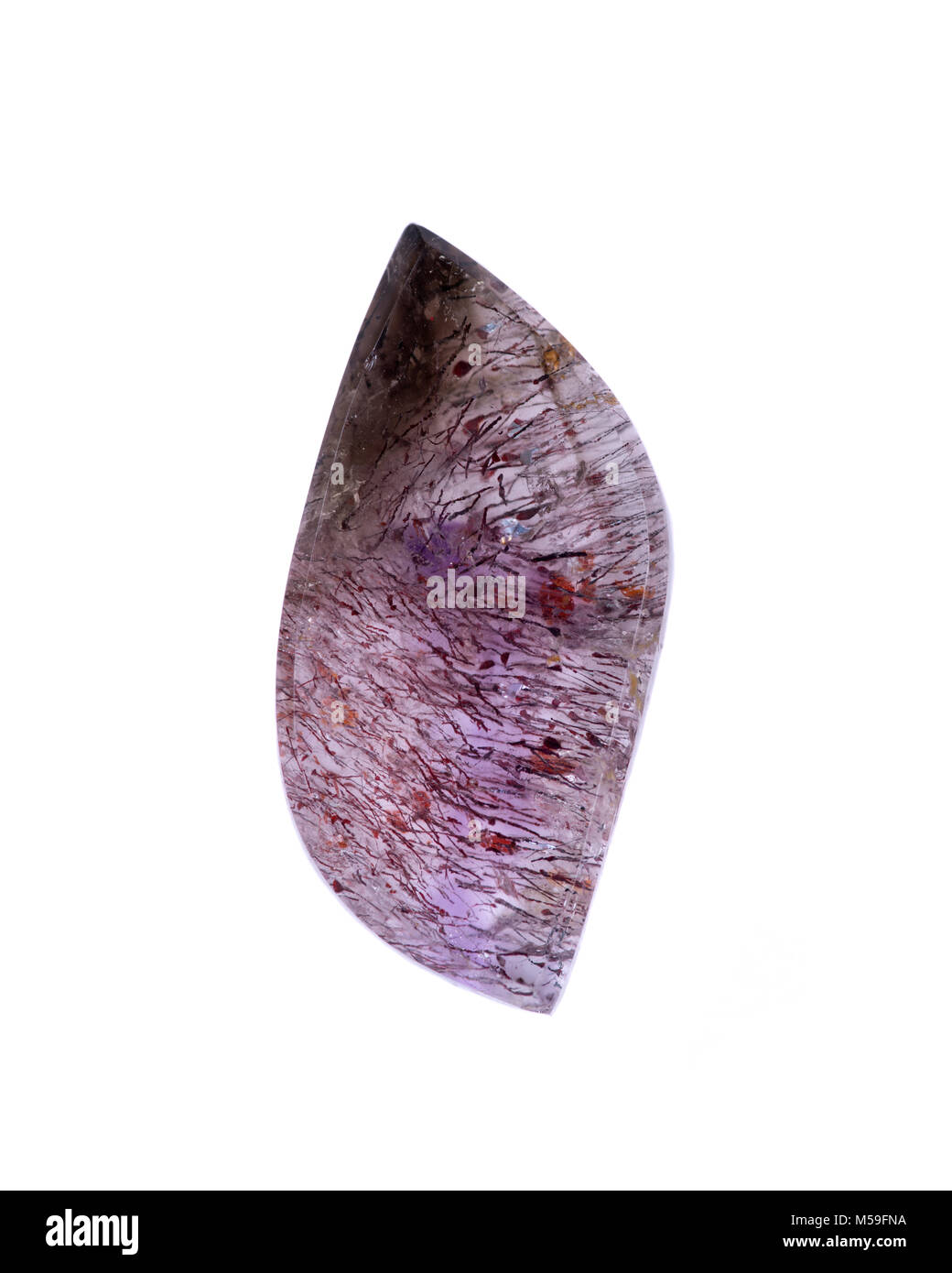 Super Seven Quartz cabochon from Grand Formation in Espirito Santo ...