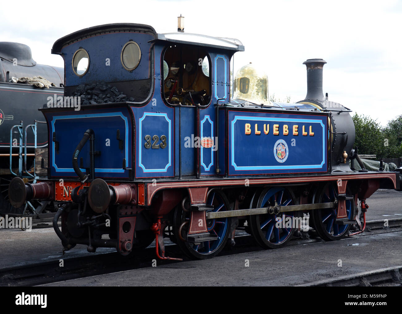 323 in the sidings at The Bluebell Railway - Steam train preservation ...