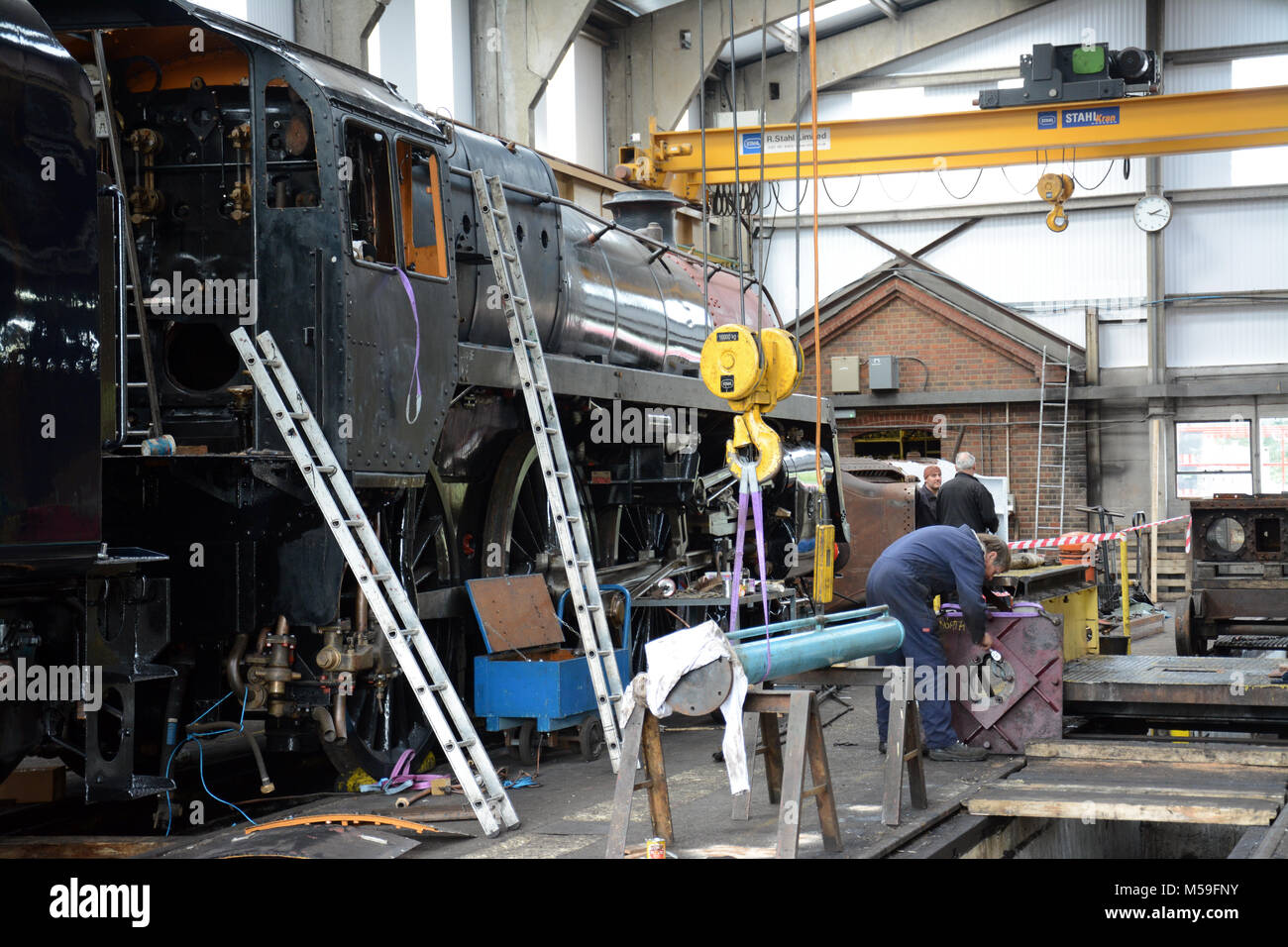Steam sheds hi-res stock photography and images - Alamy