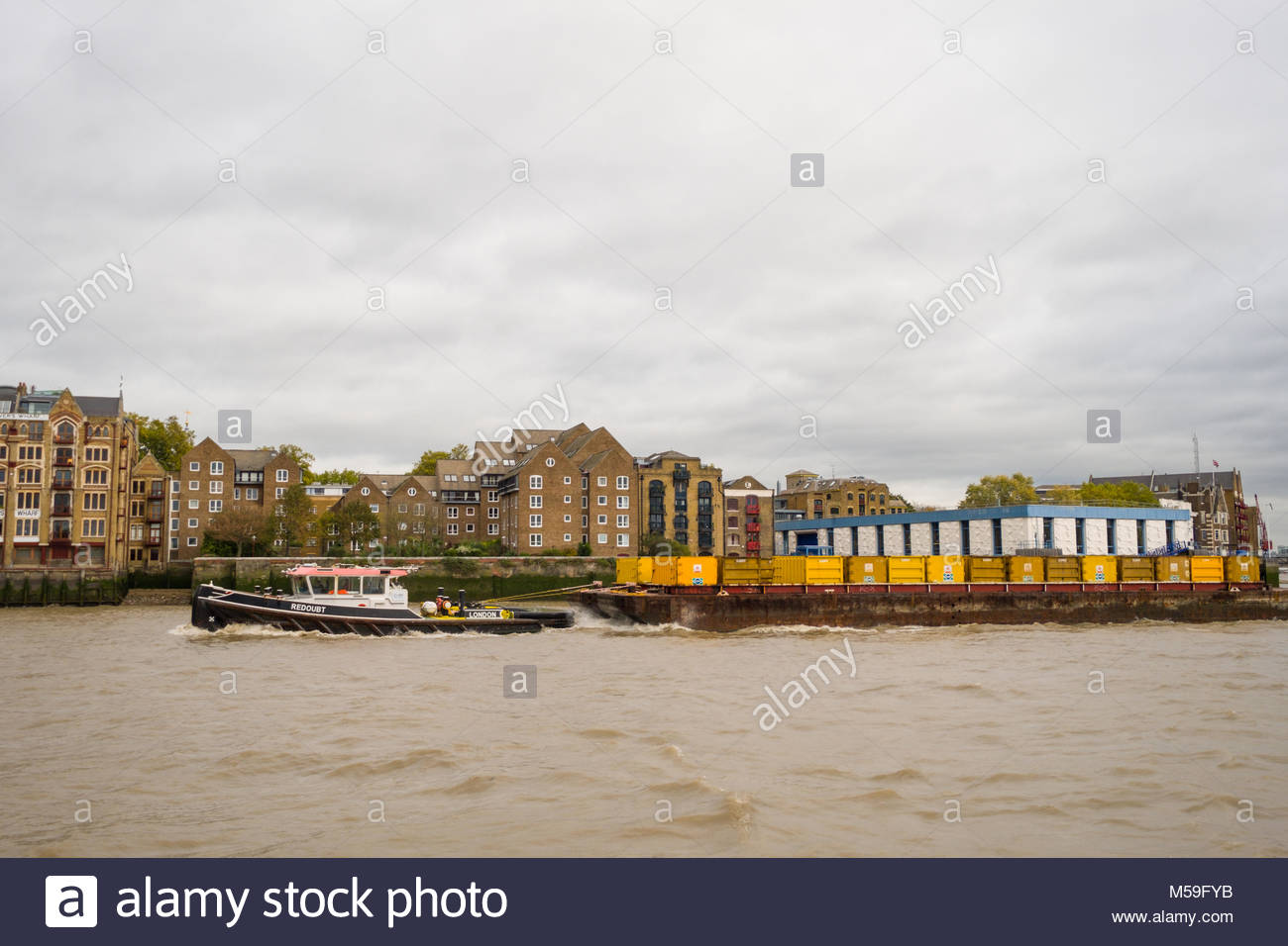 Yellow Tug Boat High Resolution Stock Photography and Images - Alamy