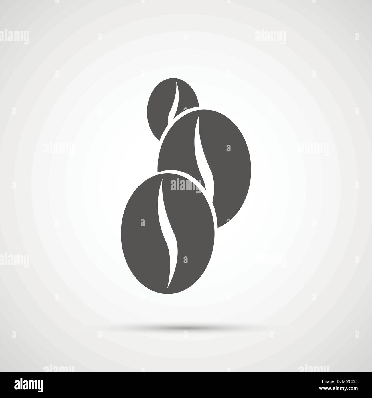 Coffee vector design. Bean icon Stock Vector Image & Art - Alamy