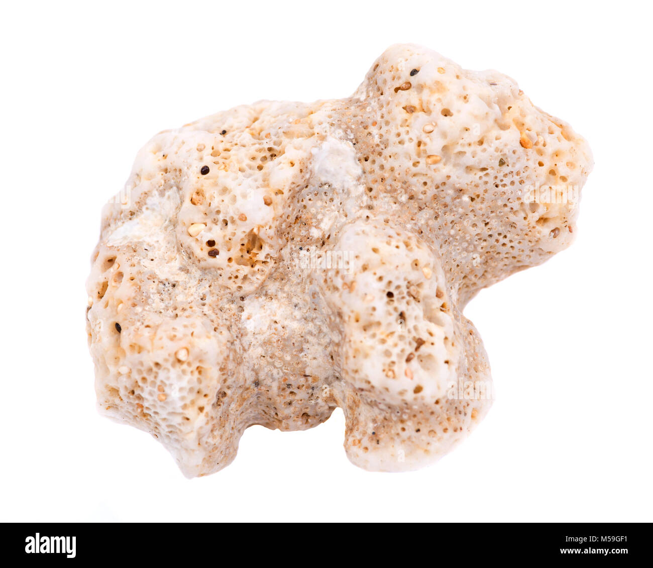 Porous concrete block Cut Out Stock Images & Pictures - Alamy
