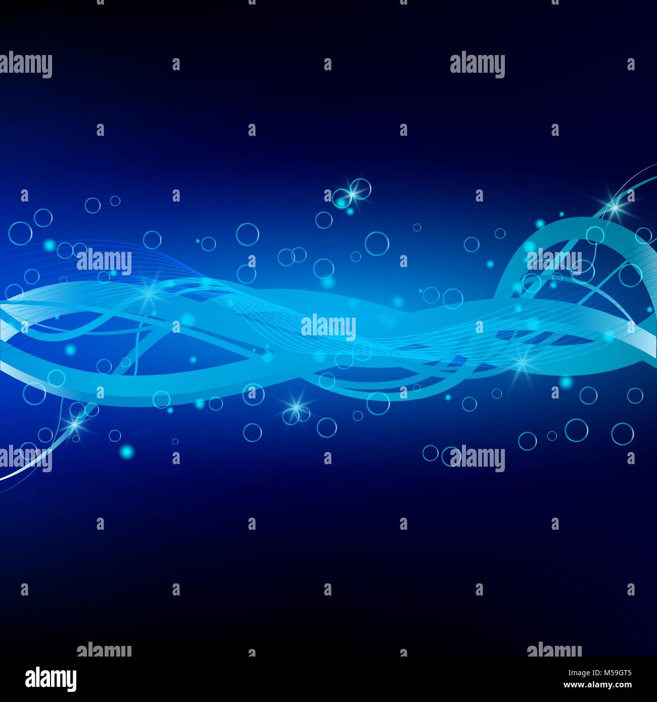 Blue line wave abstract vector background Stock Vector Image & Art - Alamy