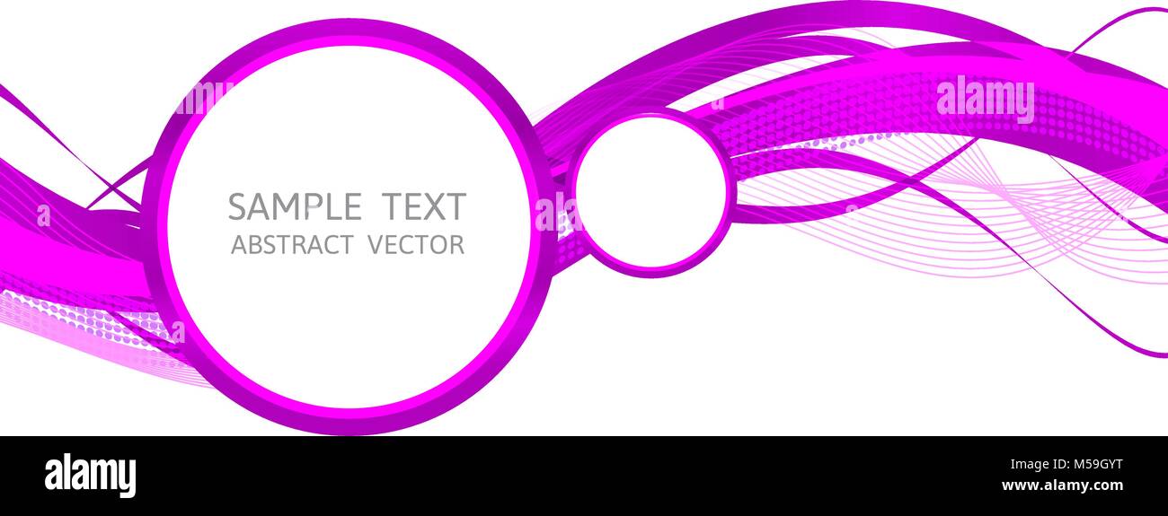 Purple line wave abstract vector background Graphic Design Stock Vector ...