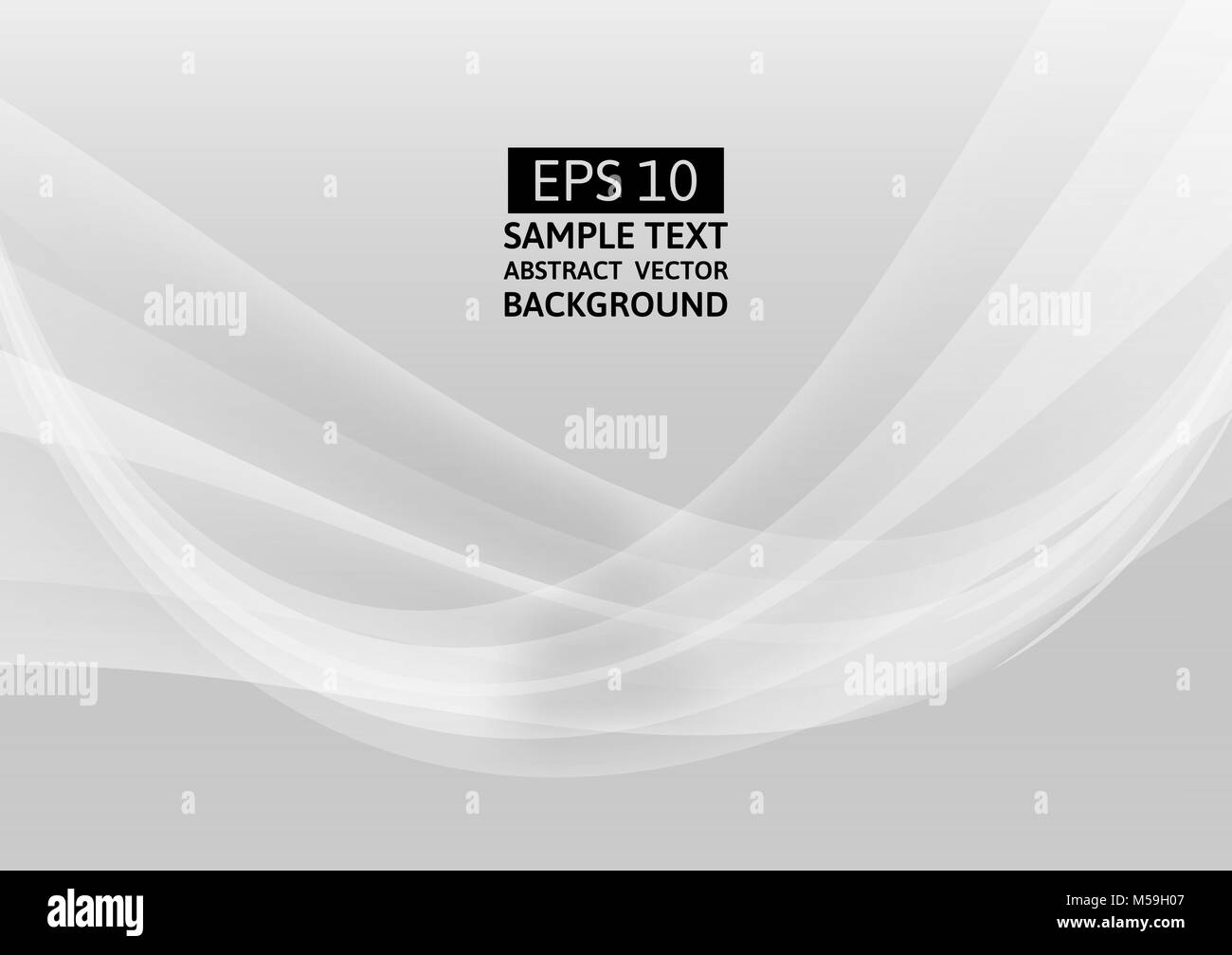 Abstract gray wave vector background. vector graphic design Stock ...