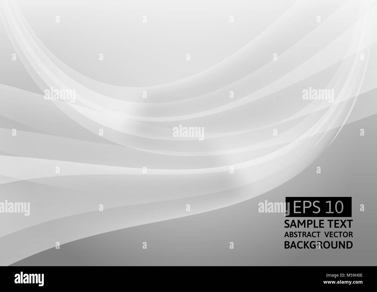 Gray wave abstractvector background. vector graphic design Stock Vector ...