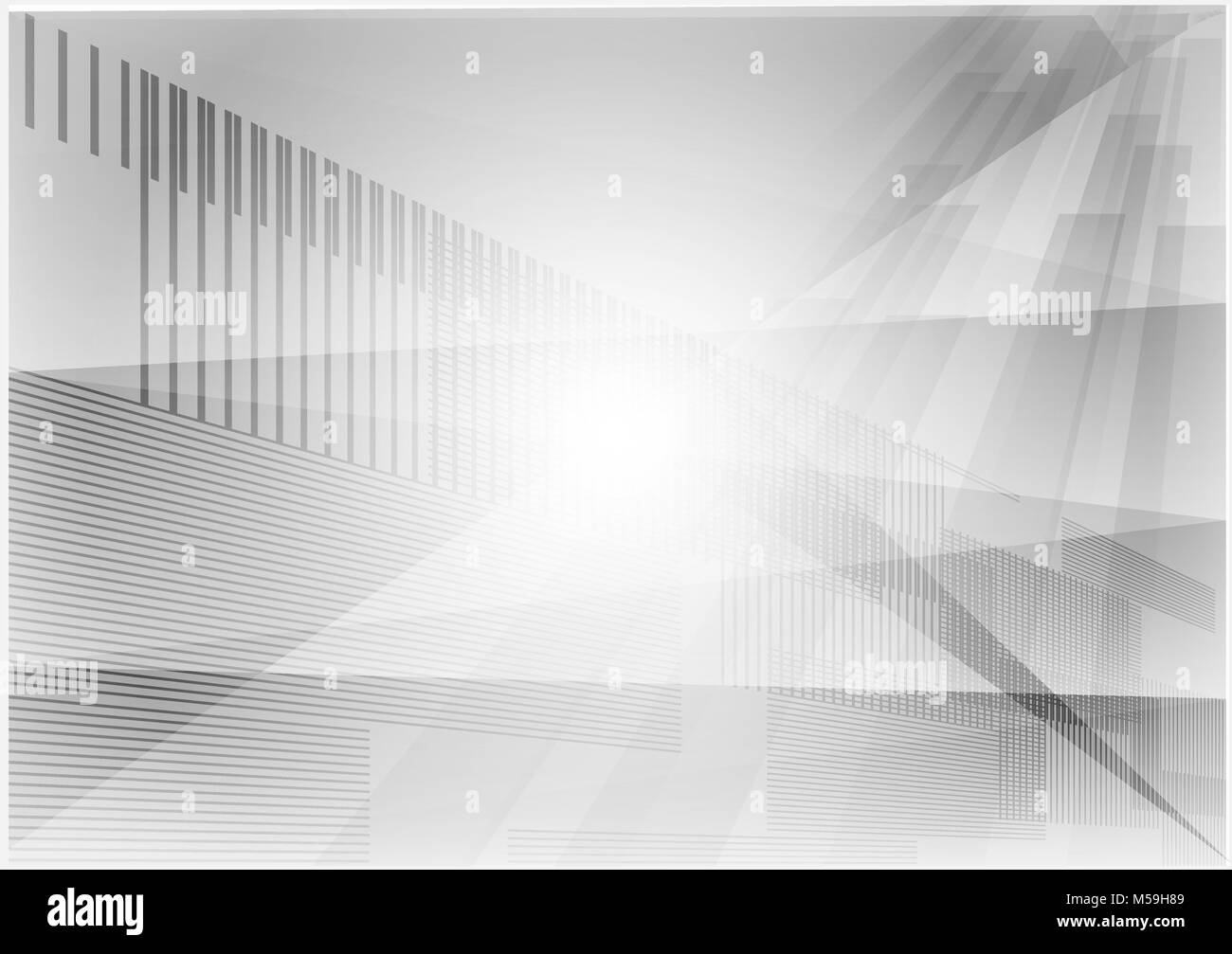 Triangle and straight line gray geometric abstract background vector ...