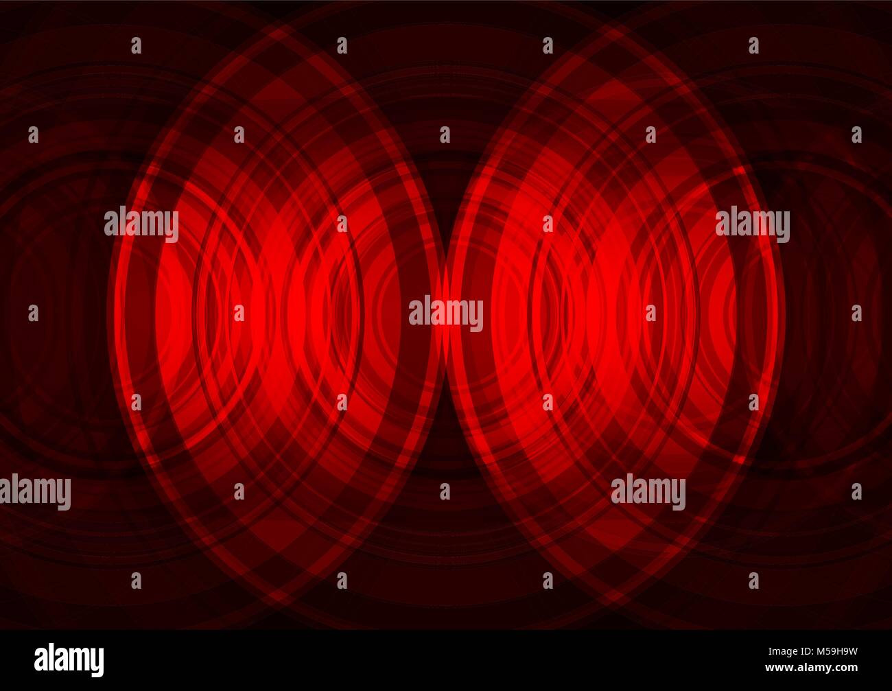 Red circle abstract vector background Stock Vector Image & Art - Alamy