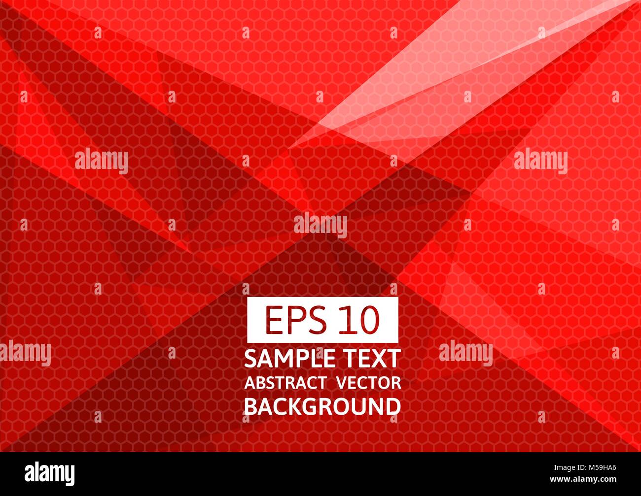 Red geometric abstract vector background Stock Vector Image & Art - Alamy
