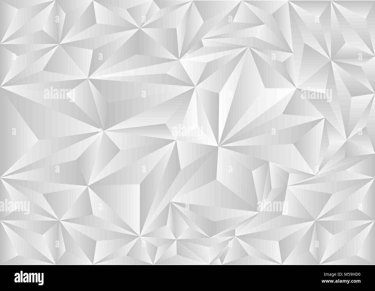 Gray and white polygon abstract background, Vector illustration Stock ...