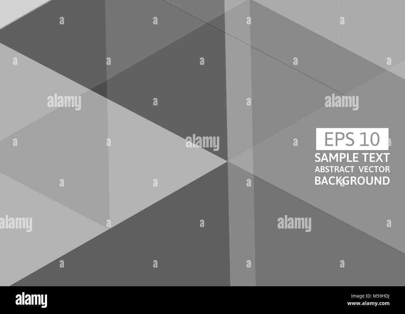 Gray and white polygon, Geometric abstract vector background Stock ...